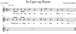 Filipinas Heritage Library | Featured Song: Sa Ugoy ng Duyan
